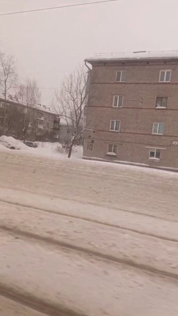 Короткая поездка по автобусному маршруту №21. Март 2026.