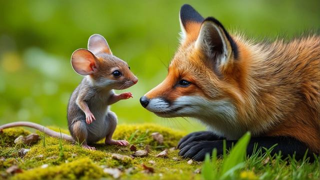 Музыкальный мультик про мышонка