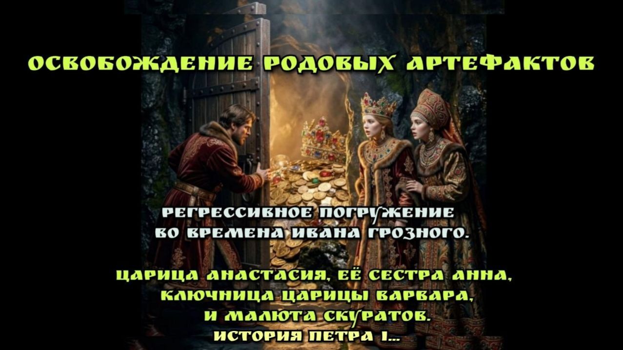 Регрессивное погружение во времена Ивана Грозного. История Петра I