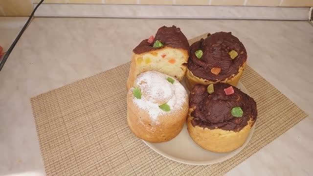 ДОМАШНИЕ ПАСХАЛЬНЫЕ КУЛИЧИ. Самый простой, удачный рецепт!!!