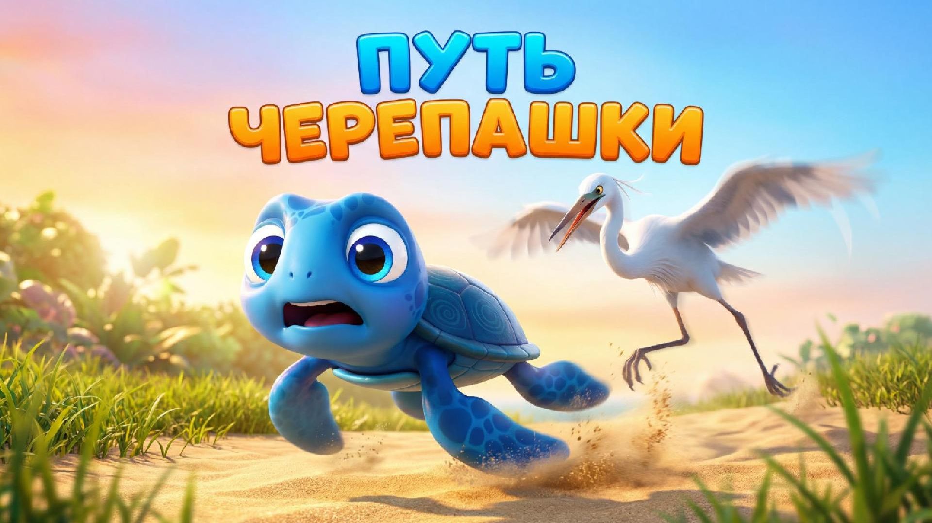 🎬 ПУТЬ ЧЕРЕПАШКИ 🐢✨ | Захватывающий мультфильм для детей