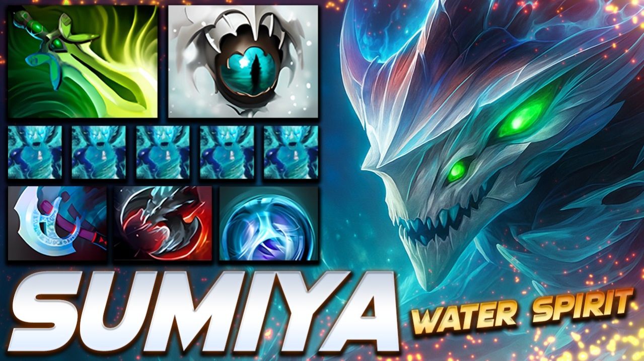 SumiYa Morphling Water Spirit — профессиональный геймплей в Dota 2 [Смотри и учись]