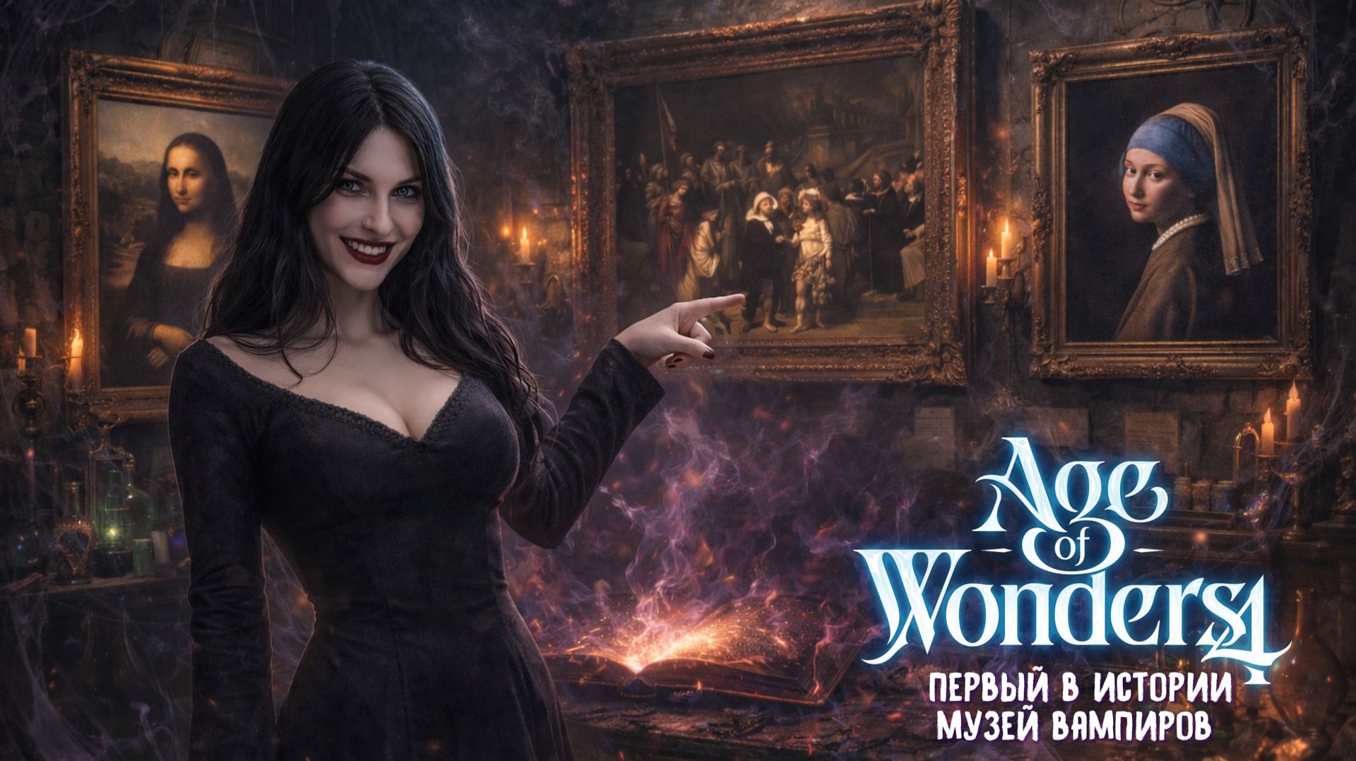 Первый в истории музей вампиров — Age of Wonders 4: Thrones of Blood | эп. 6