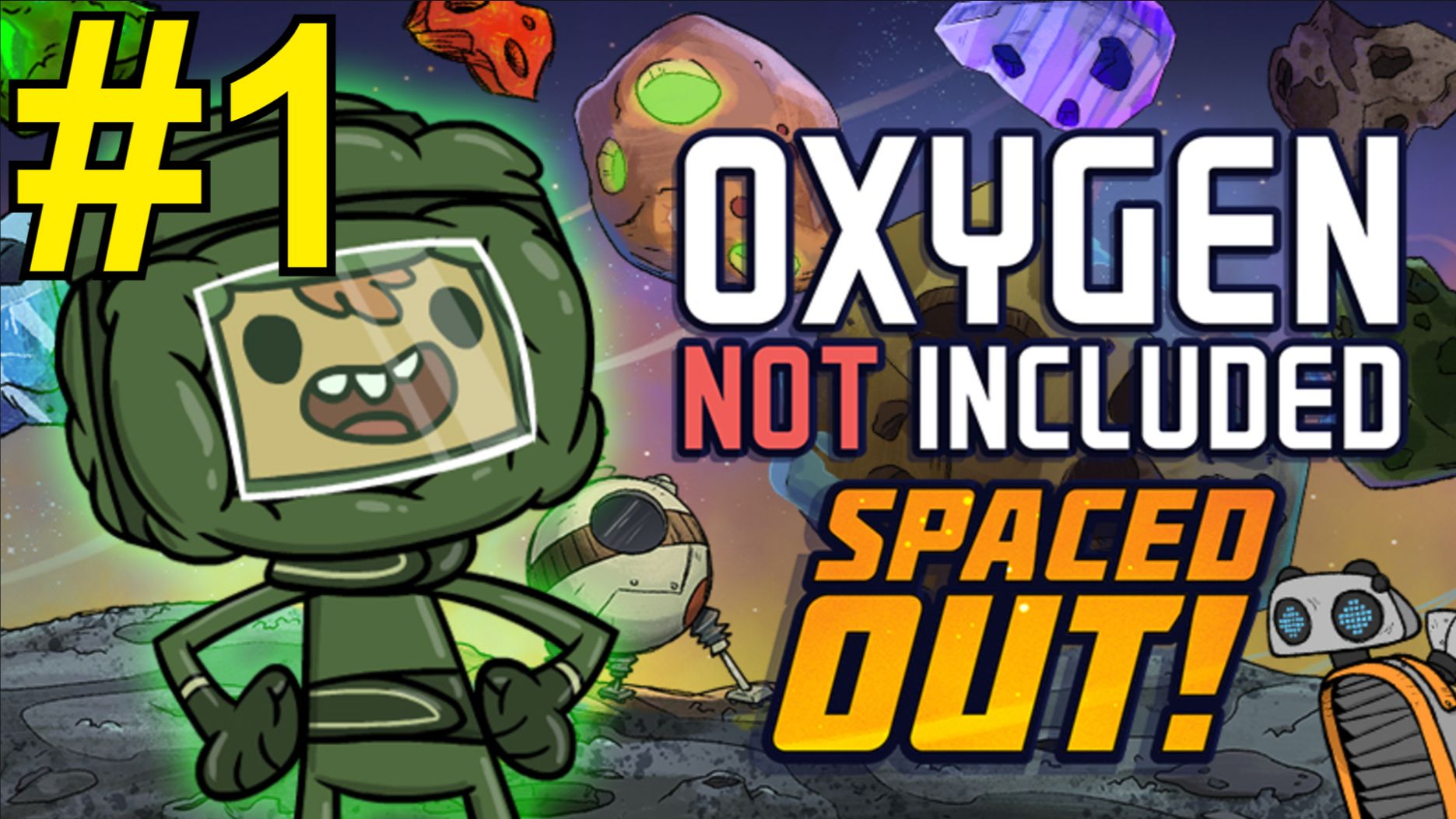 Oxygen Not Included Spaced Out Прохождение(2026) ч1 Пробую длс