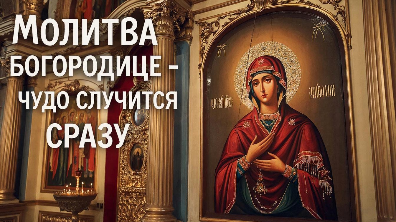 Молитва Пресвятой Богородице🙏Молитва для дома