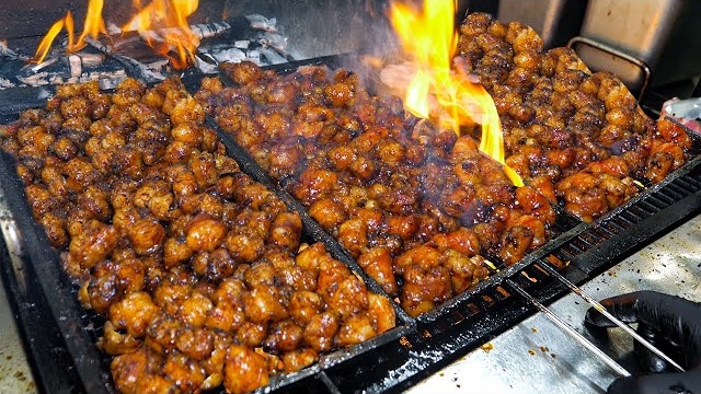 говяжьи потрошки по-корейски