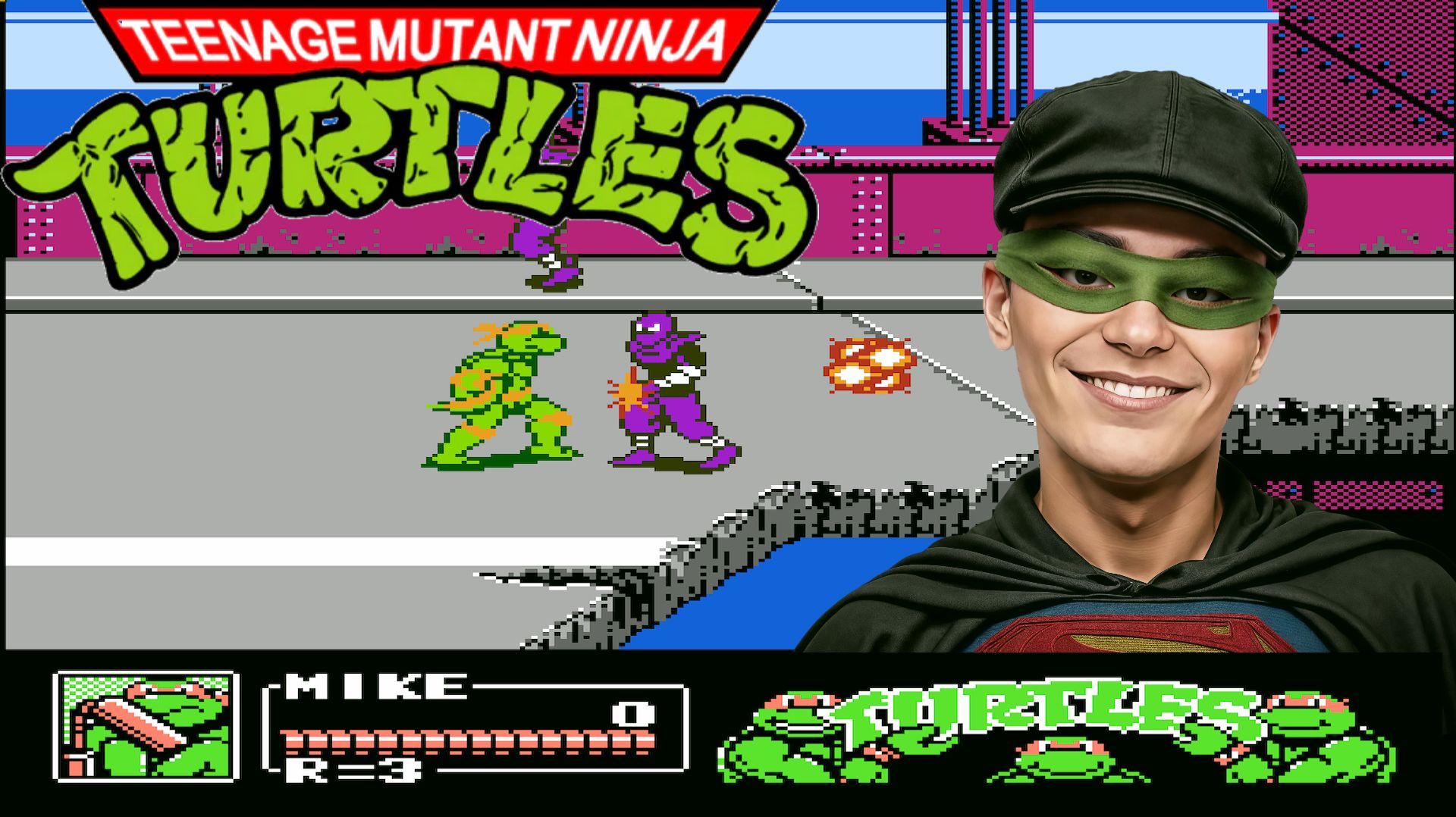 2️⃣Teenage Mutant Ninja Turtles III Прохождение