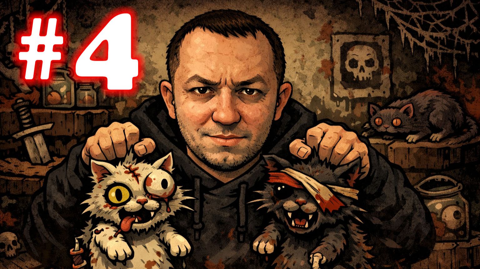 Mewgenics прохождение №4 | Пустыня | С контролем разума через Аллея-Канализация-Пещера |