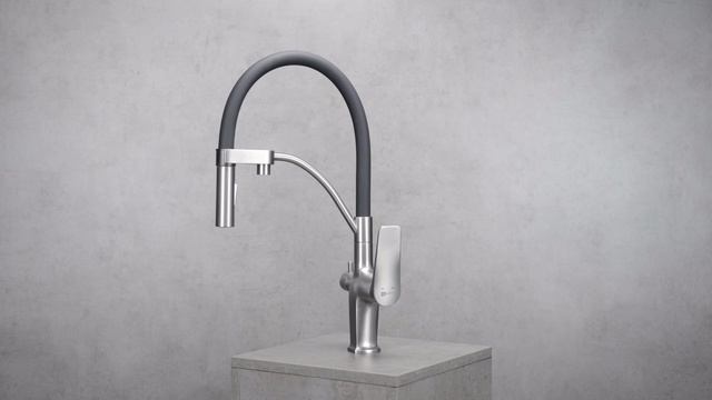 Смеситель для кухни с подключением к фильтру Lemark Bronx LM3761GM