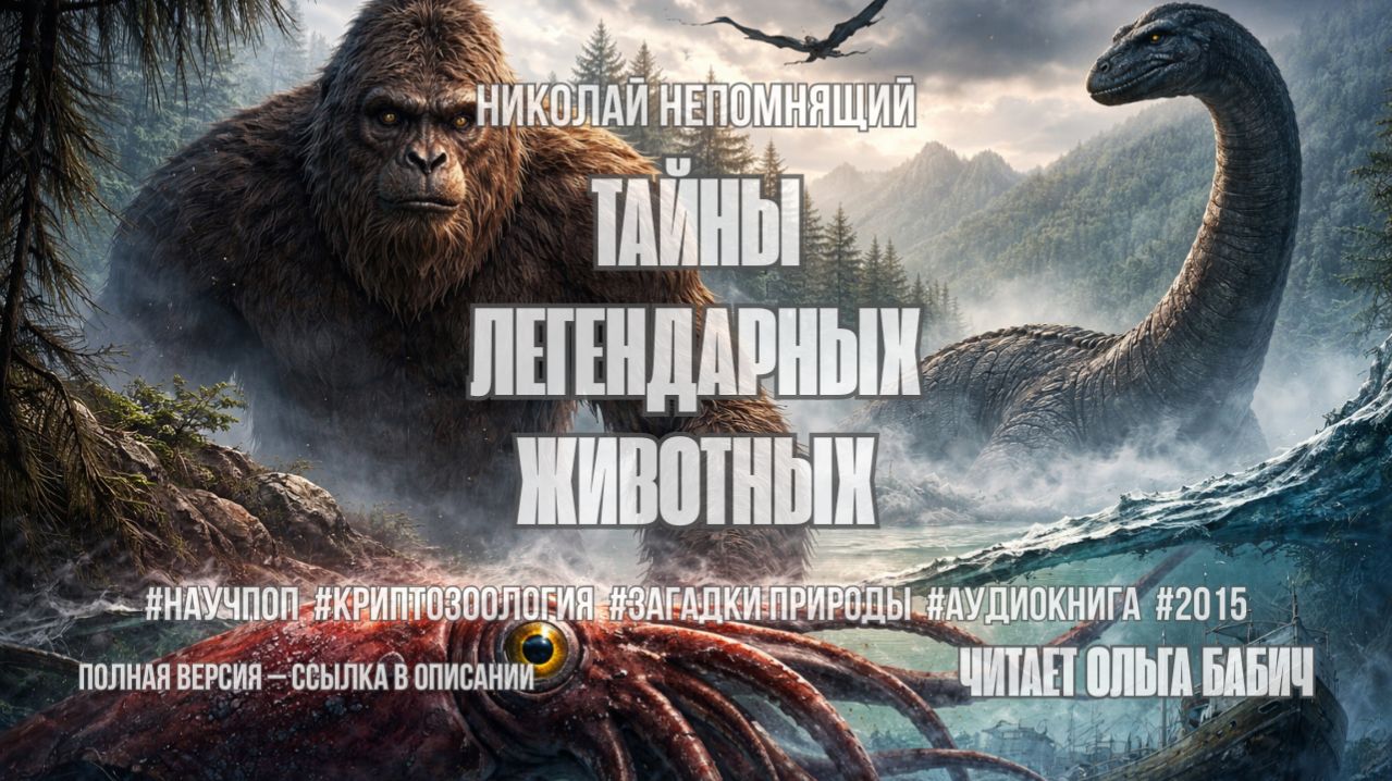 Аудиокнига. Николай Непомнящий — «Тайны легендарных животных»
