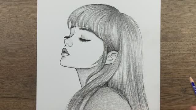 Как шаг за шагом нарисовать портрет красивой девушки карандашом