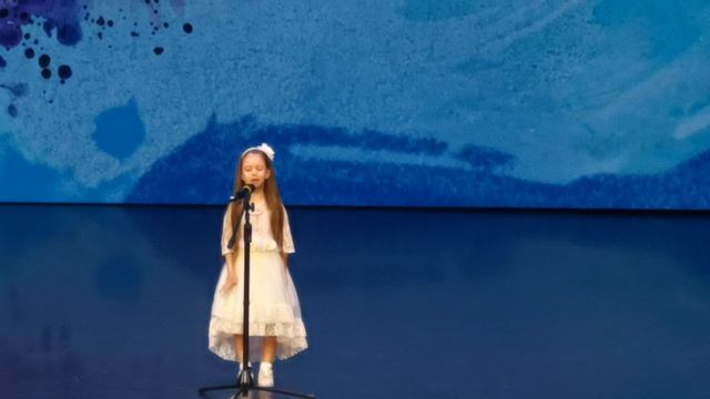 Катюша читает стихи, март 26