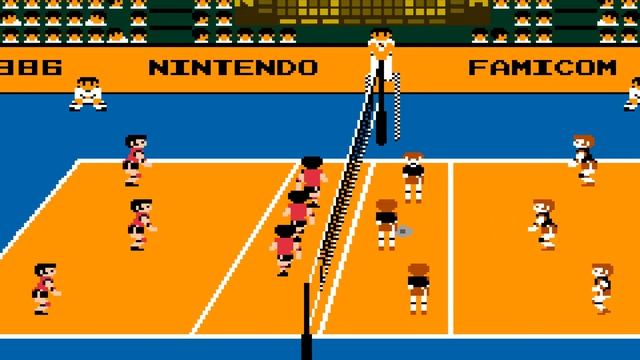 Volleyball [Famicom Disk System] (1986) (Women and Men Modes)