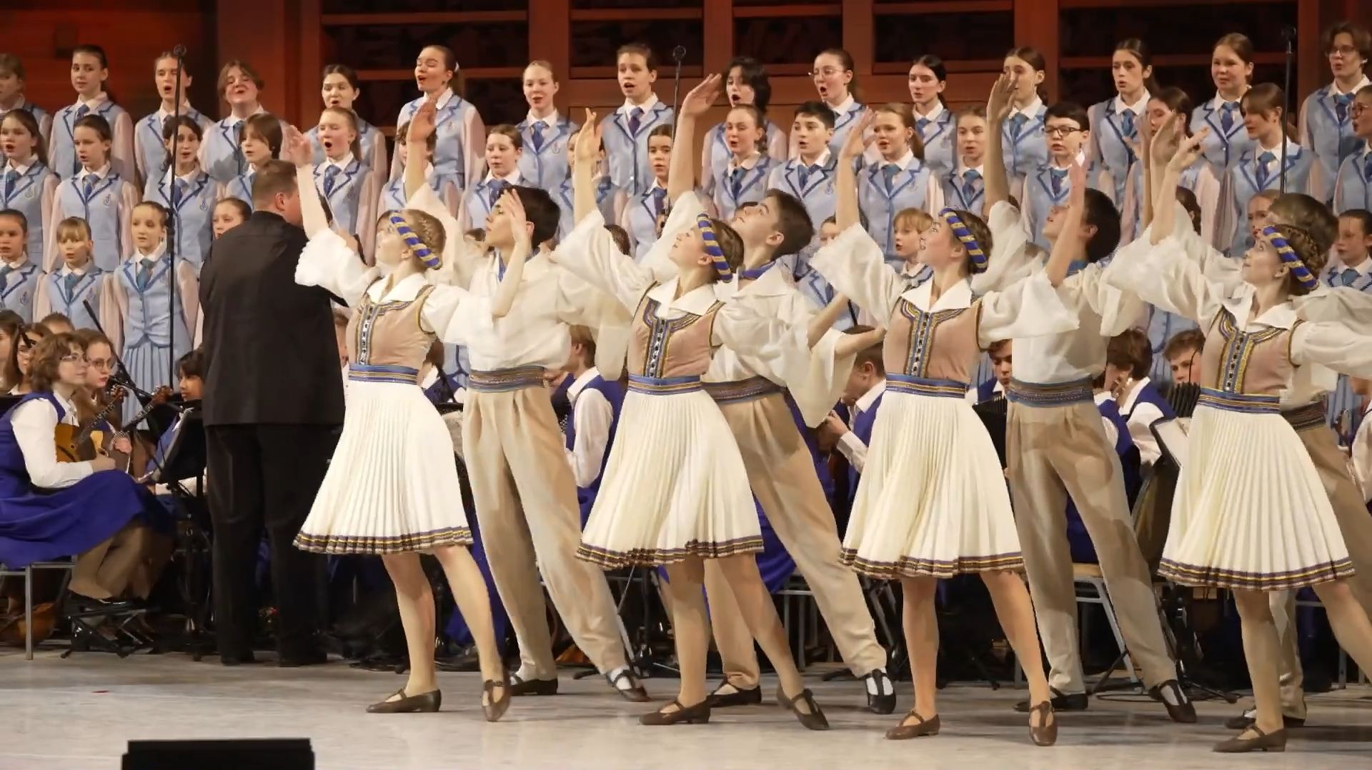 "Греческая фантазия", Ансамбль имени Локтева. "Greek Fantasy", Loktev Ensemble.