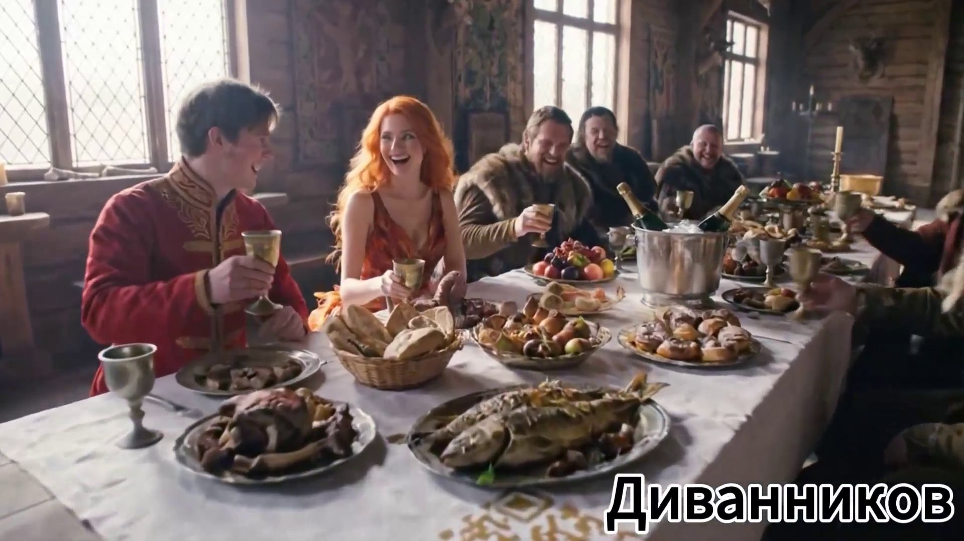 Скатерть - самобранка [Диванников]