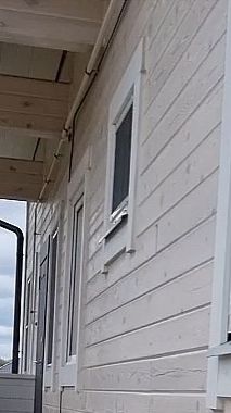 Герметизация швов в брусовом доме.