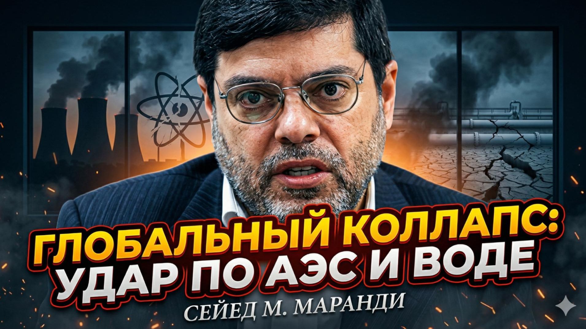 💀 Сейед Маранди | Тотальная война начнется с ядерных станций и опреснителей – это конец региона
