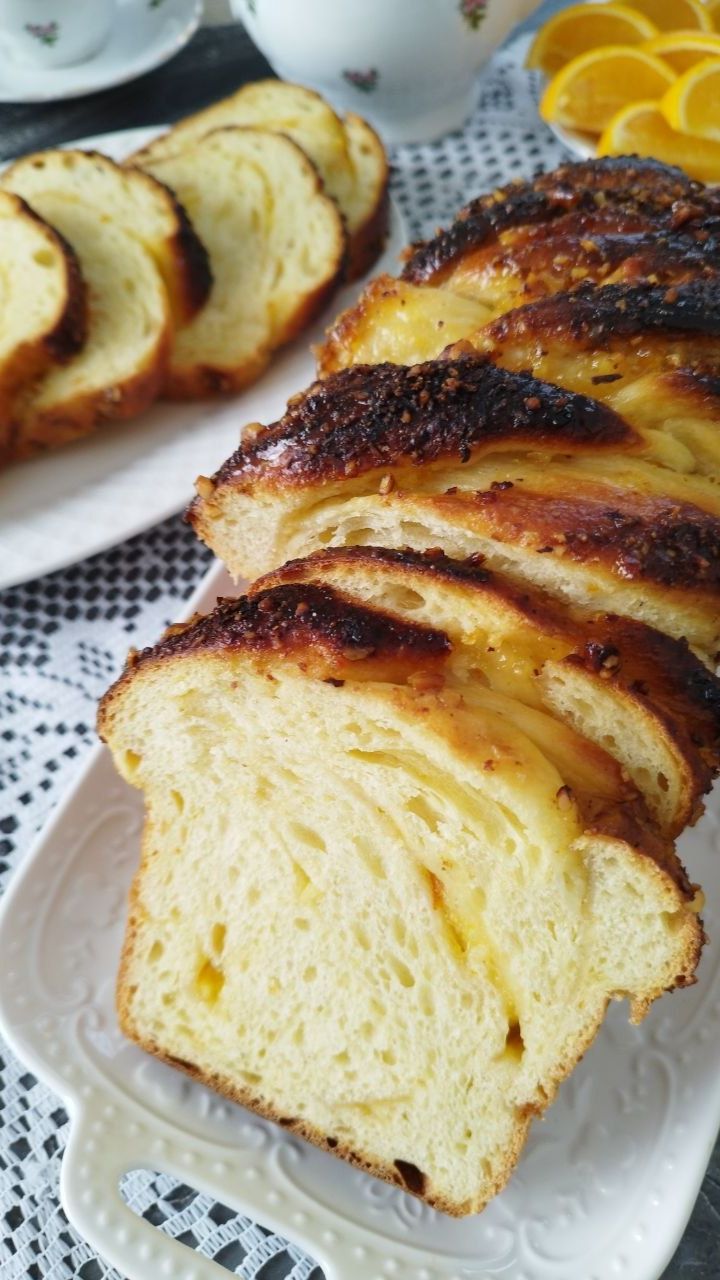 Сдобный завиванец на пшеничной закваске