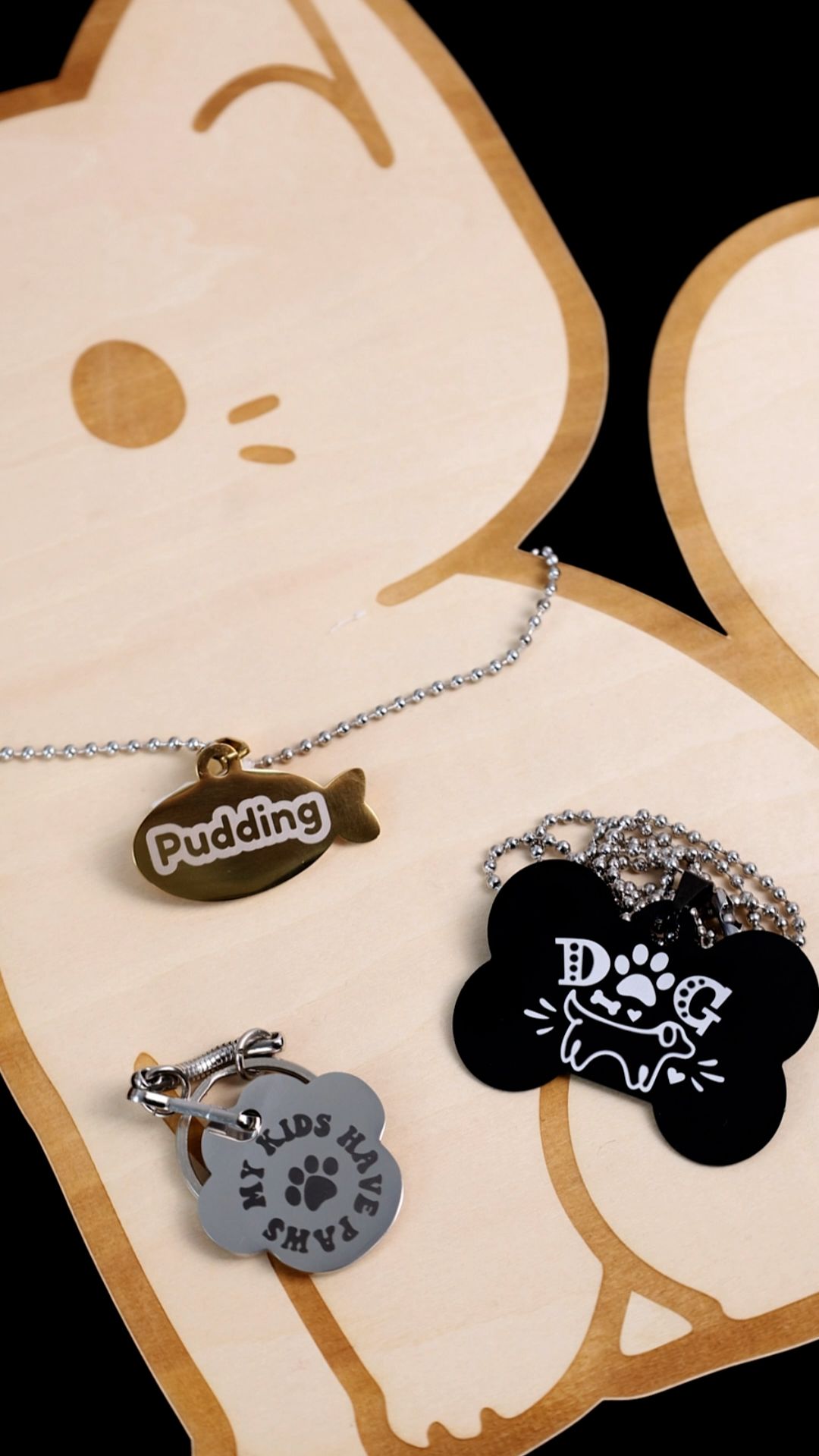 Адресник для питомца с гравировкой