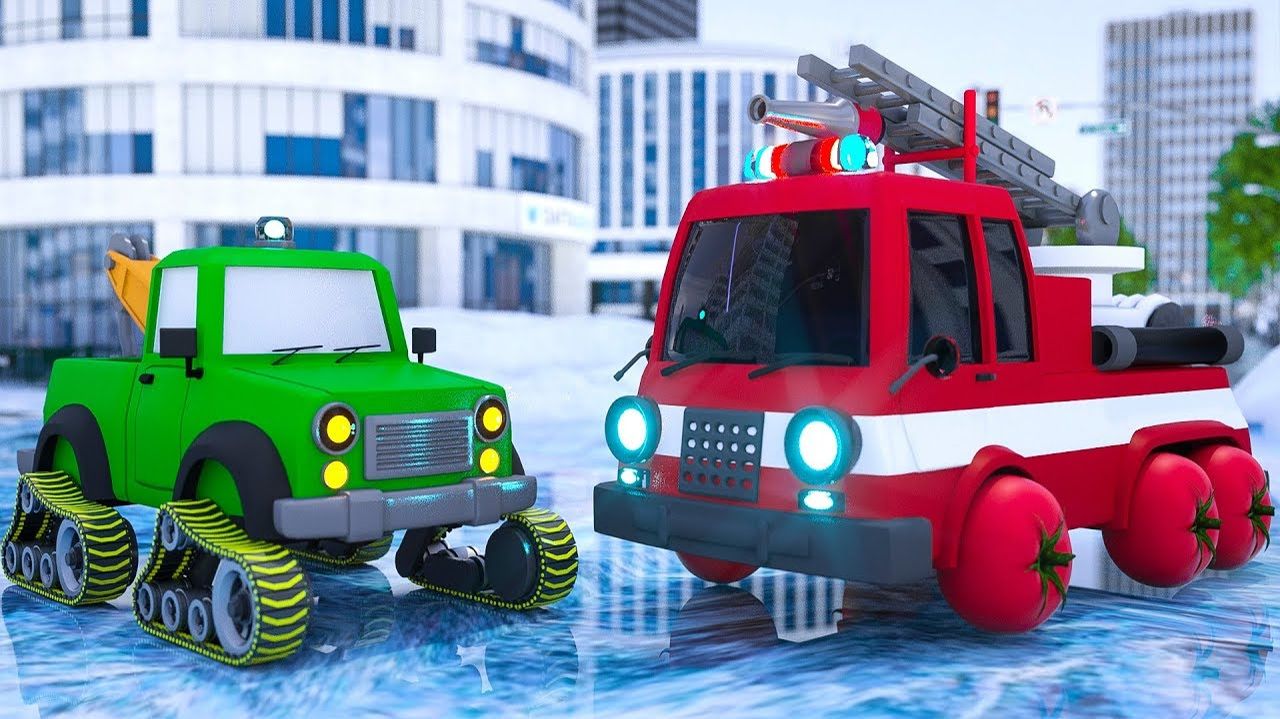 Яркие мультяшки про машинки - Мультяшки для детей и малышей - Детские мультики для малышей смотреть