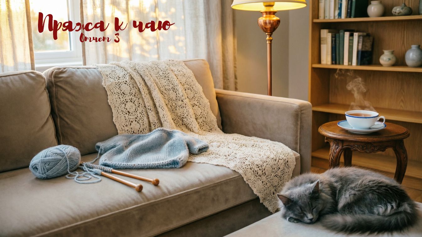 Пряжа к чаю, [Отчет 3] - Процессы, книги, планы. ﹤﹤16﹥﹥