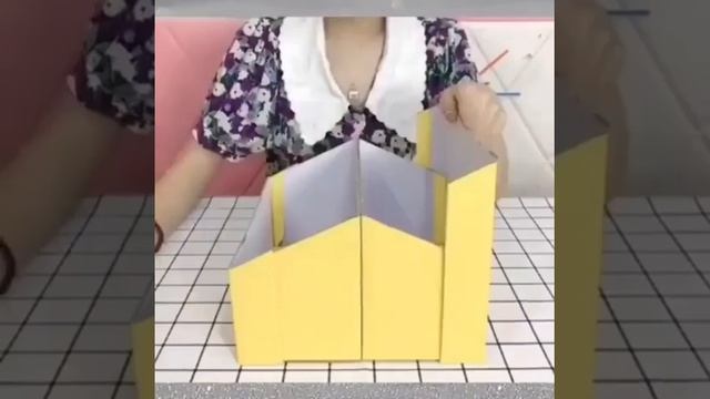 📦 Мастер-класс: удобный органайзер для вещей из коробок