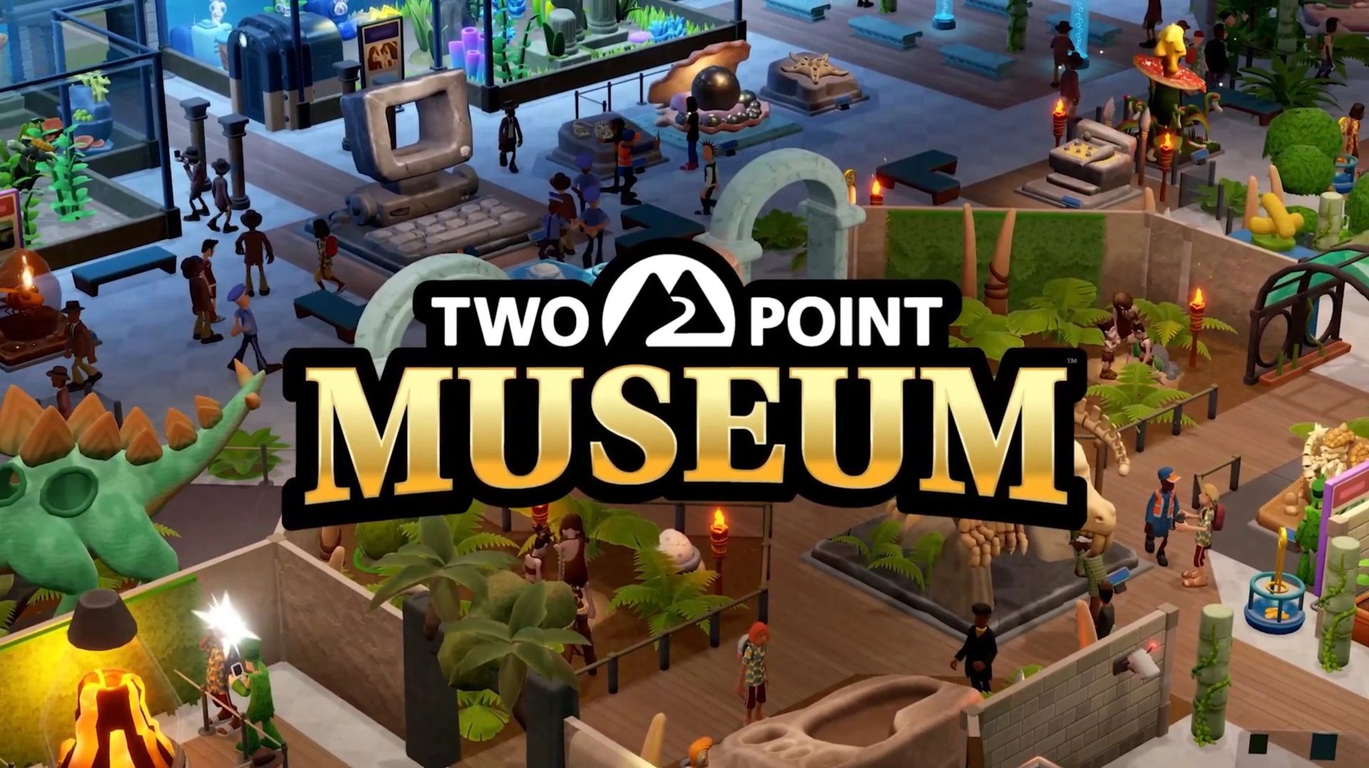 Two Point Museum часть 1 прохождение на русском