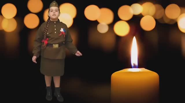 💥 Стихи о войне 22 июня 1941, девочка читает стих на День памяти и скорби. 9 мая 1945 День Победы