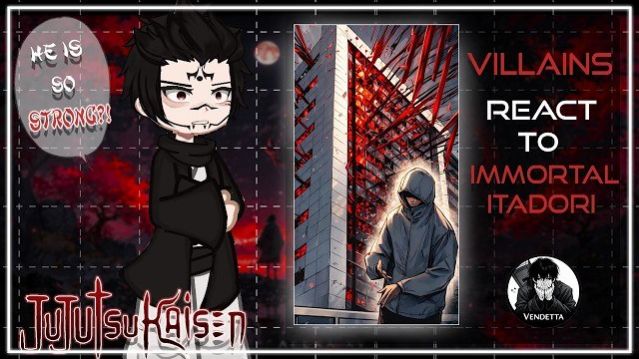 Реакция Злодеев на Итадори + Будущее / Персонажи Магической битвы / Гача реакция / Jujutsu Kaisen