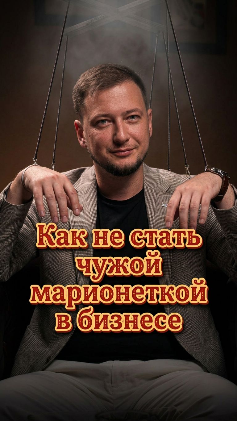 Как не стать чужой марионеткой в бизнесе?