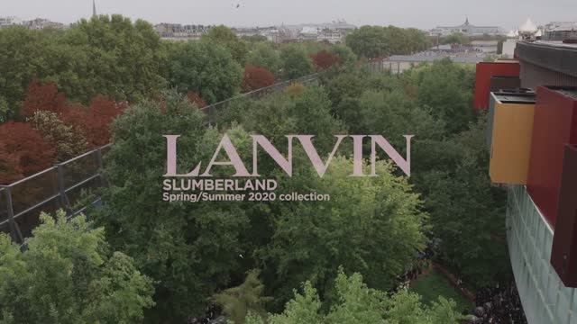 Показ женской коллекции Lanvin весна-лето 2020