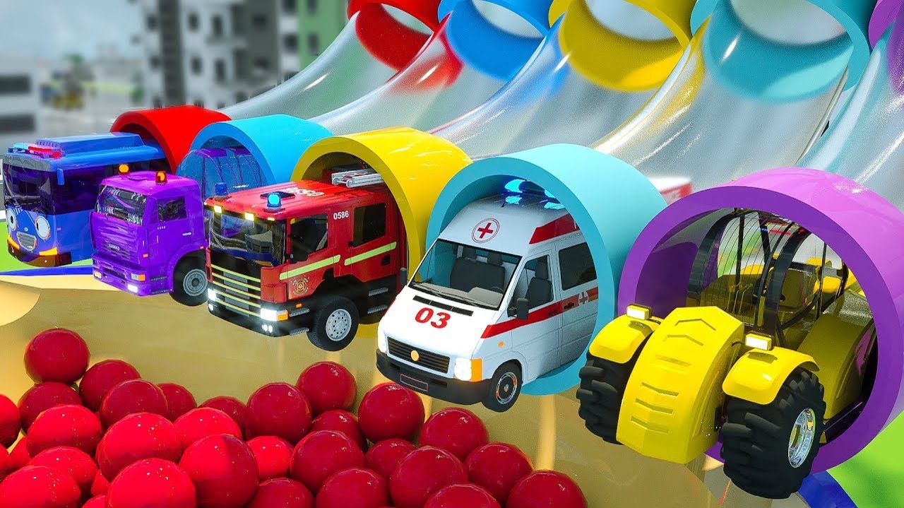 Мультики для детей и малышей – Детские мультики для малышей смотреть – Яркие мультики про машинки