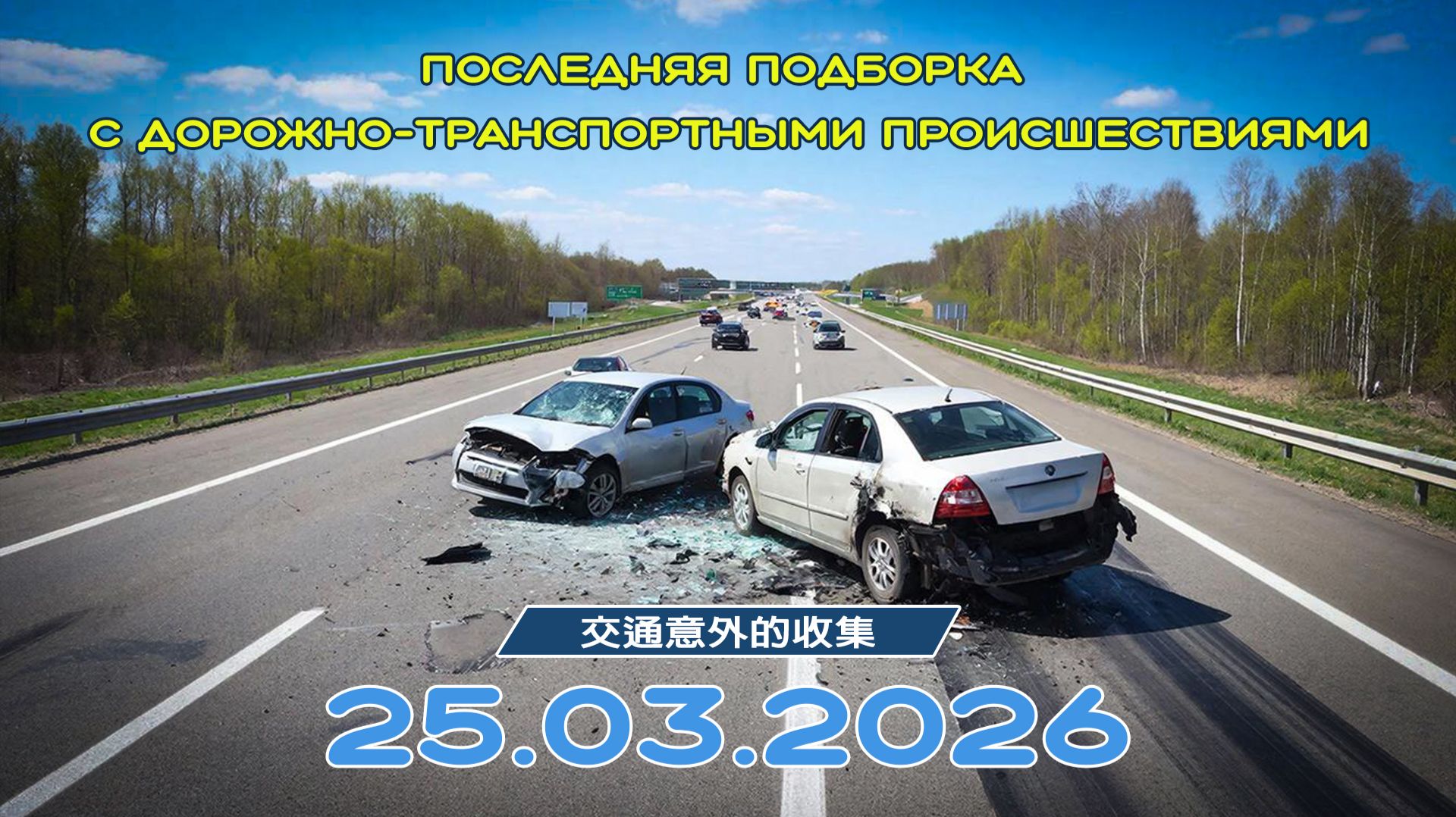 Последняя подборка ДТП 25.03.2026