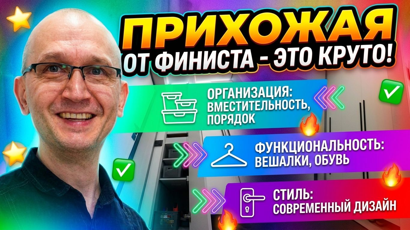 Отзыв клиента: прихожая на заказ — удобно, практично и стильно | «Финист Терра»