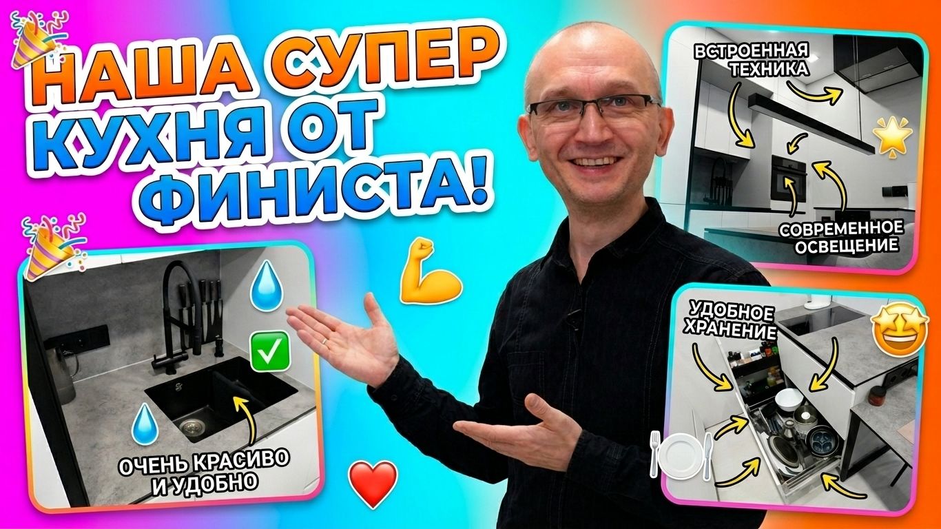 Отзыв клиента: кухня на заказ — качество, удобство и продуманный дизайн | «Финист Терра»