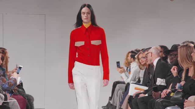 Показ коллекции Calvin Klein осень-зима 2017-2018