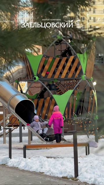 Двор «Заельцовского» — это место, где комфортный ритм дня складывается сам собой.