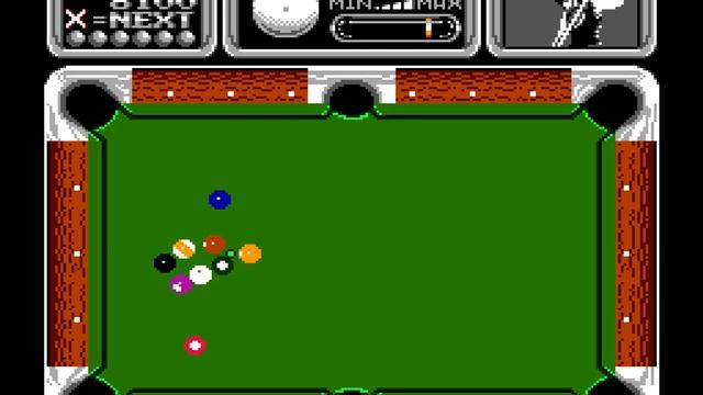 Side Pocket NES Бильярд на денди