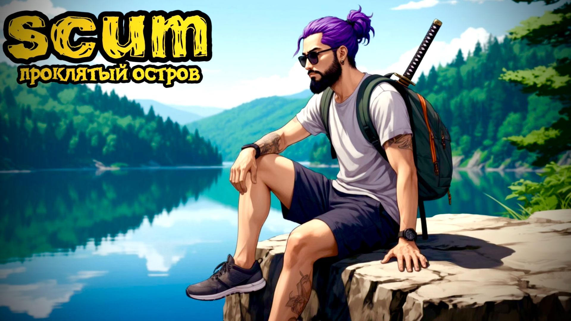 SCUM |HARD_PVE| ДЕНЬ#3 ПЛЫВЕМ ПО ТЕЧЕНИЮ.... #scum #dayz #дейз #survival #survivalgame