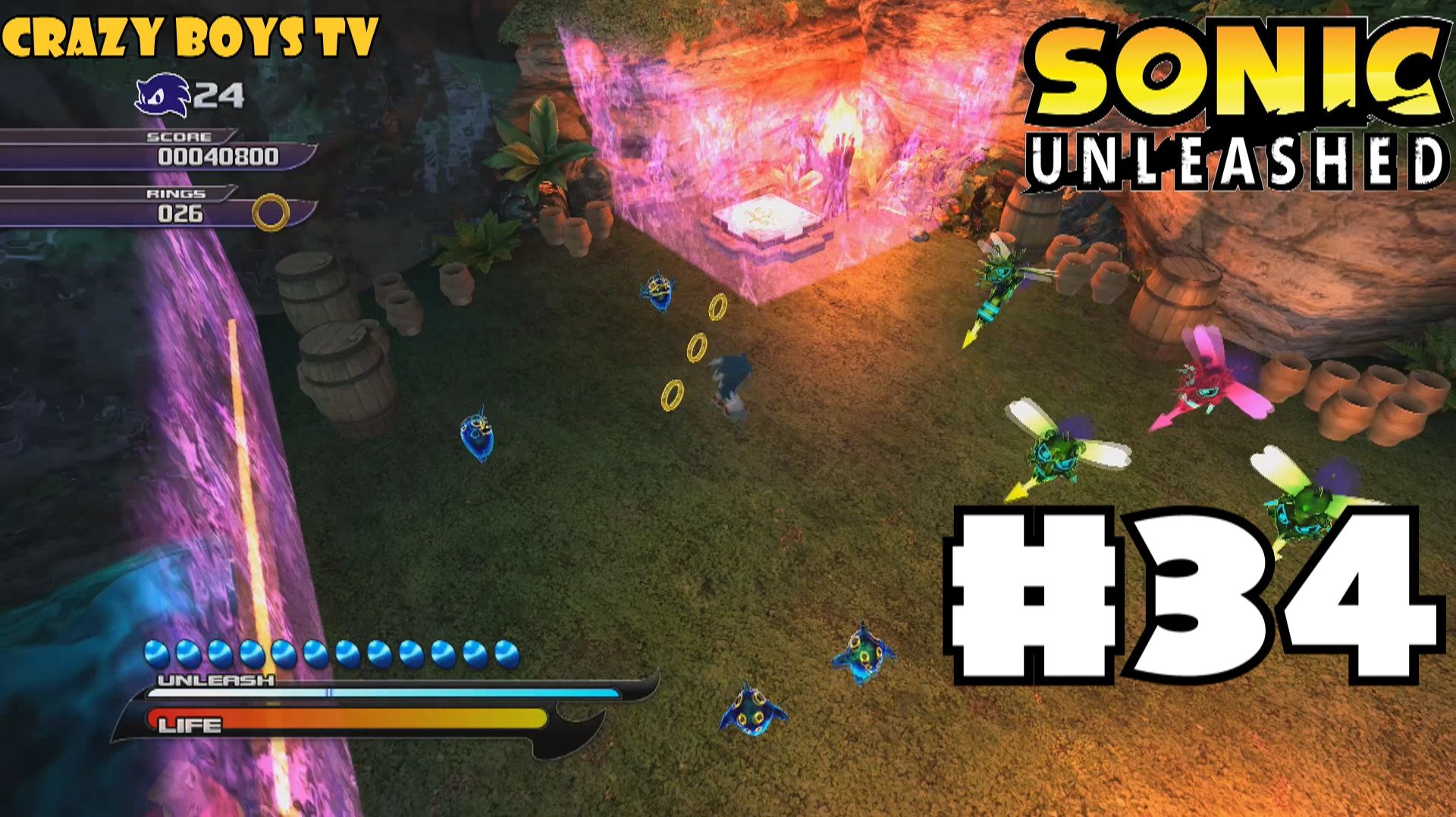 Sonic Unleashed #34 (Врагов слишком много)