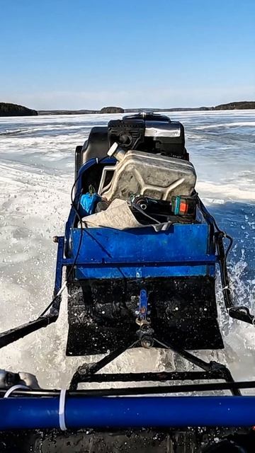 Ошиповка гусеницы мотобуксировщика