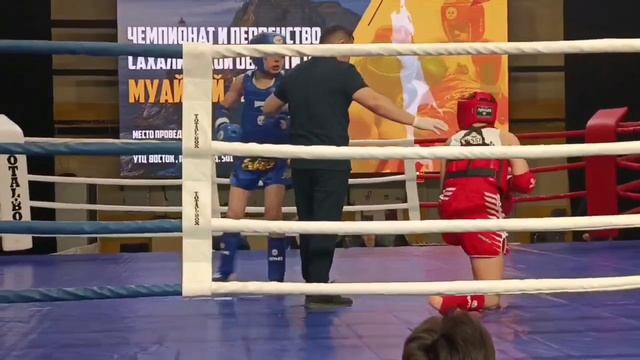 Зайченко Влад+Дубелев Савелий-Тайский бокс-ЧП Сахалин обл-21-22 марта 2026