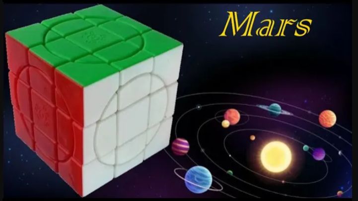 Как собрать Crazy Mars 3x3x3 cube mf8 Крейзи Марс, how to solve 3х3х3