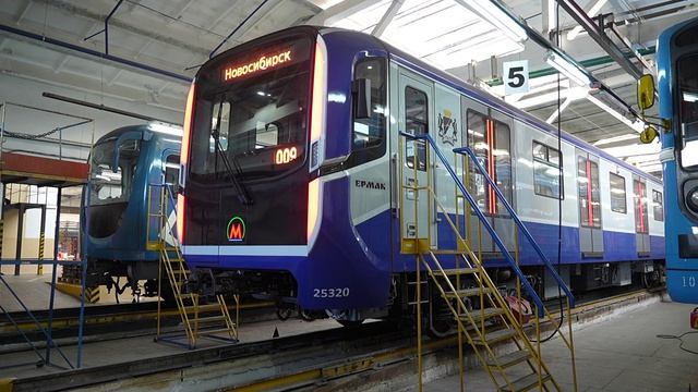 Новый станок в метродепо Новосибирска