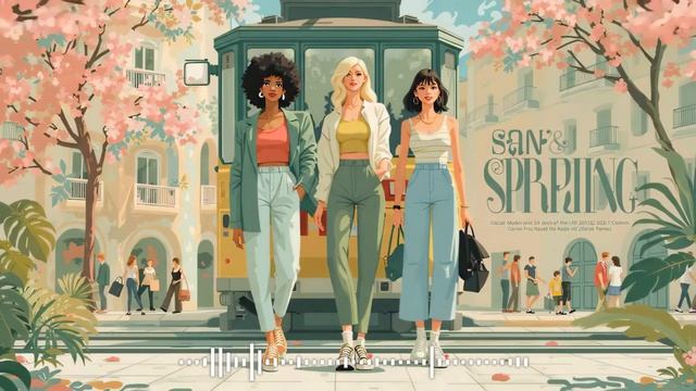 Весенняя музыка в стиле Bossa Nova. 🌸☀ Лёгкие приятные мелодии для хорошего настроения🎶☕