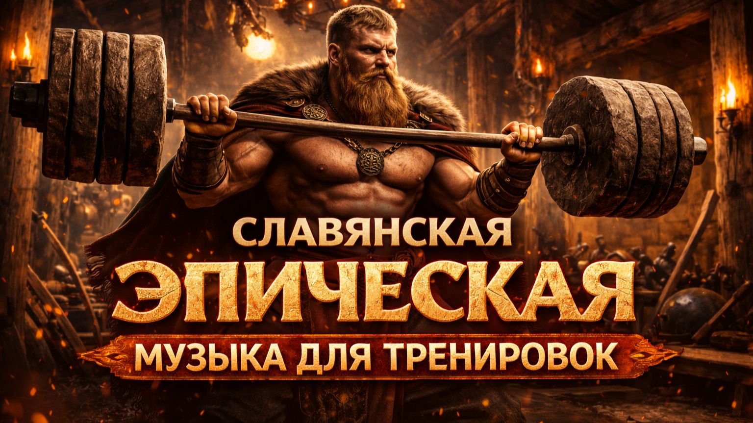 ТРЕНИРУЙСЯ КАК БОГАТЫРЬ ⚔️ Славянский РОК / Музыка для тренировок