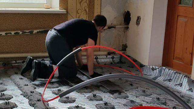 №45 Укладываем сетку во второй комнате. 18.03.2026г. День 70