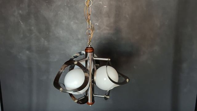 Люстра Mazzega в стиле Space Age (Италия, 1970-е гг.)