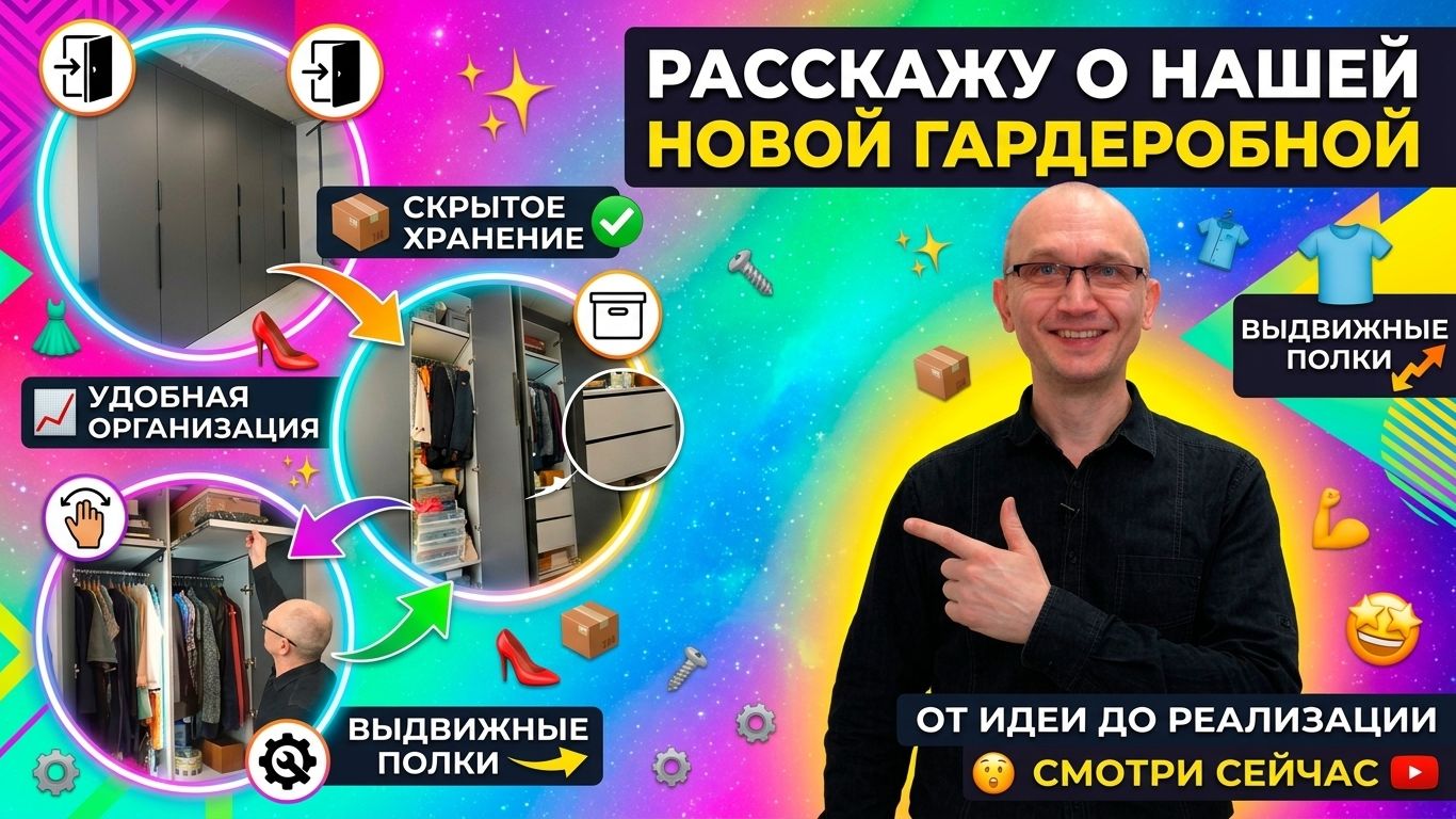 Отзыв клиента: новая гардеробная на заказ — удобно, качественно и продумано | «Финист Терра»