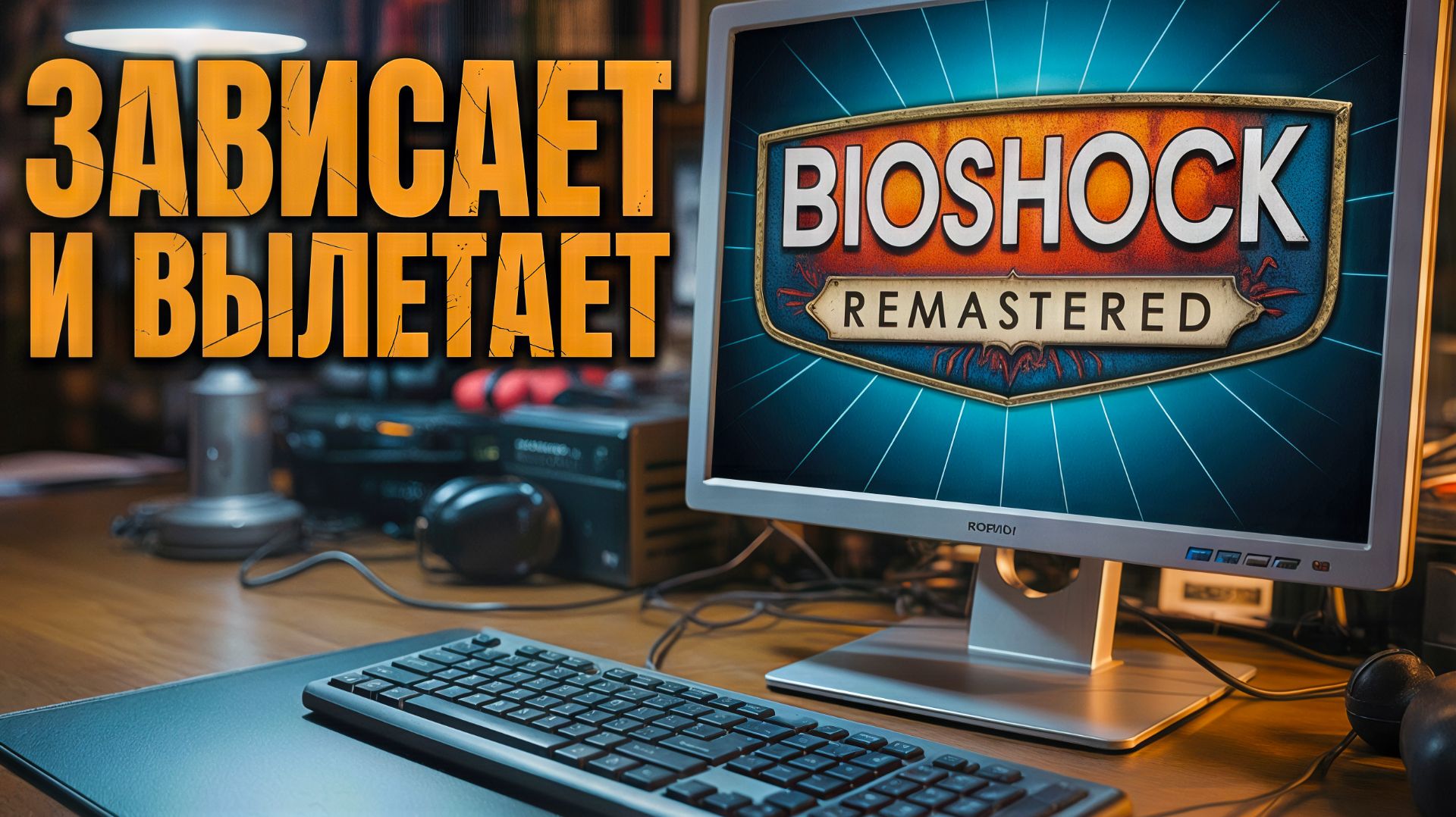 НЕ ЗАПУСКАЕТСЯ, ВЫЛЕТАЕТ, КРАШИТСЯ BioShock - Remastered после УСТАНОВКИ РУСИФИКАТОРА